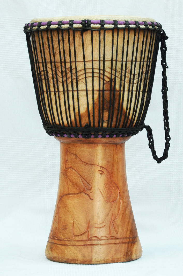 Vente de djembé pas cher - Grand djembé du Ghana