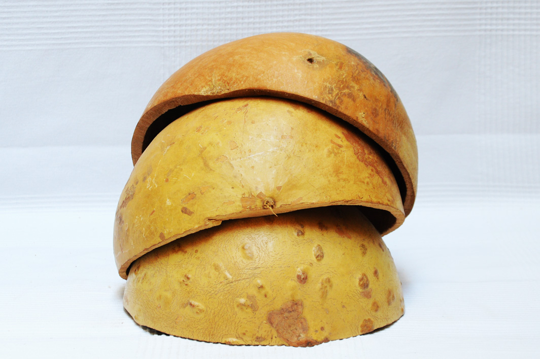 Calebasse H 23-25 - Calebasse ronde Ø23-25 cm - Calebasse hémisphérique