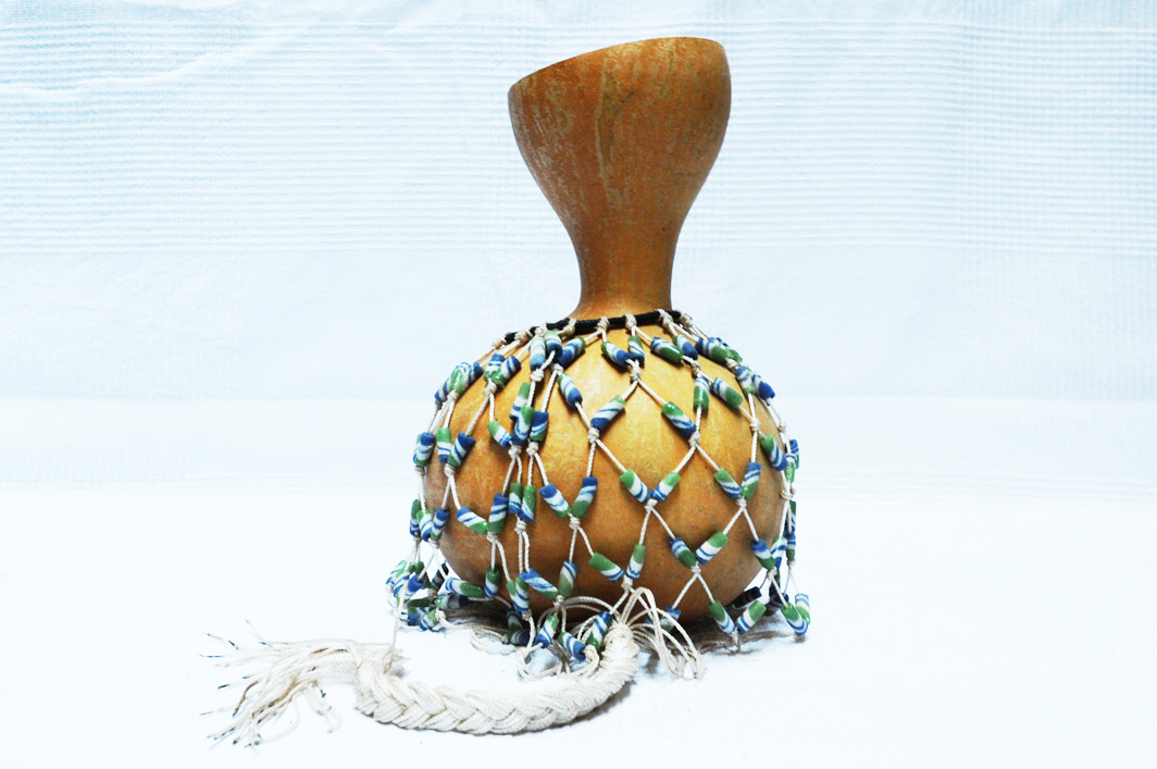 Chekere Djabara M Perles - Vente chekeré africain - Djabara moyen avec ...