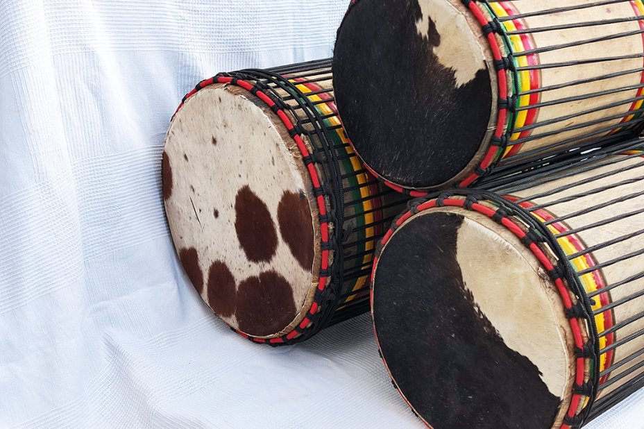 Set de dununs du Mali en melina